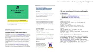 The Future Of Linux Distros In The Cloud Ppt