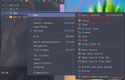 【idea——连接mysql数据库，创建库和表】idea创建数据库 Csdn博客