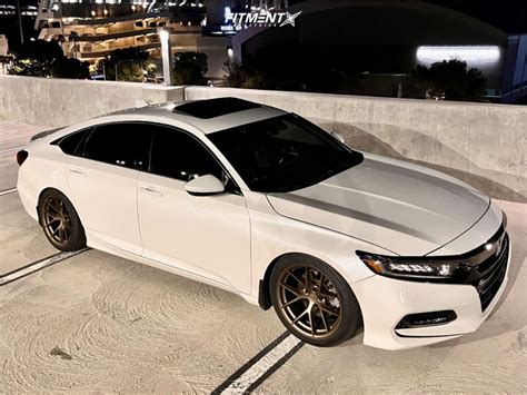 2020 Honda Accord Sport With 18x95 Aodhan Aff7 And Continental 255x40