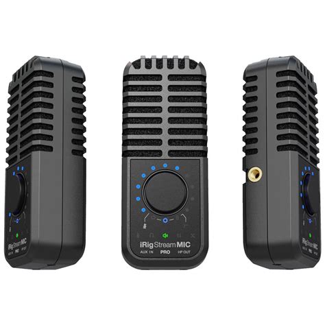 Ik Multimedia Irig Stream Mic Pro Kompakt Multi Pattern Mikrofon And 4