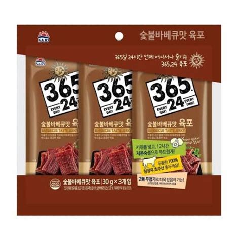 사조365숯불바베큐맛육포기획30gx3 배민 장보기∙쇼핑
