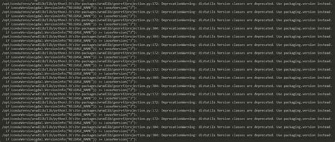 Deprecationwarning Distutils Version Classes Are Deprecated Use