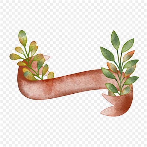 Watercolor Ribbon Banner Png Picture Ribbon Banner Watercolor Ribbon