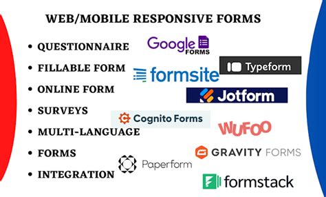design formcraft formsite 123formbuilder formstack aidaform formbakery