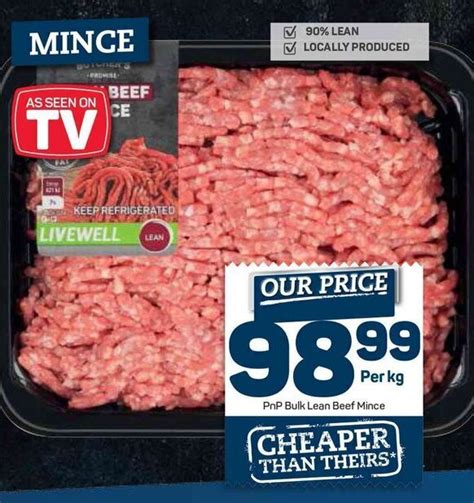Bulk Lean Beef Mince Offer At Pick N Pay