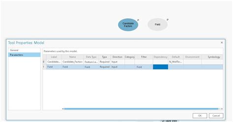 Parameter Dependency Non Functional In Arcpro Mode Esri Community