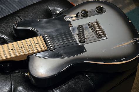 Agile 7 String Tele Industrial Relic Reverb