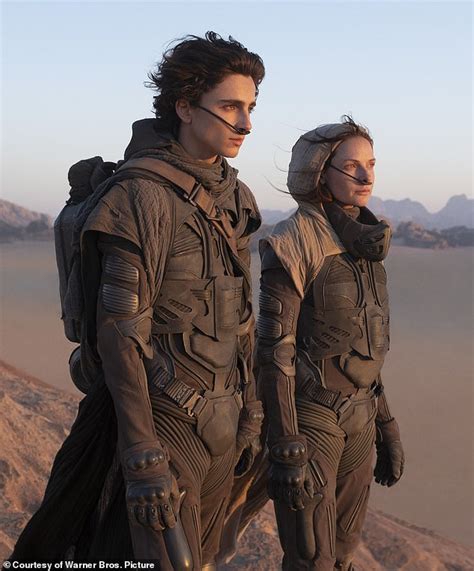 Timothée Chalamet Is Mesmerized By The Arrakis Desert In New Picture