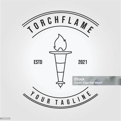 トーチ フレイム ベクター イラスト デザイン ラインアート リニア たいまつのベクターアート素材や画像を多数ご用意 たいまつ
