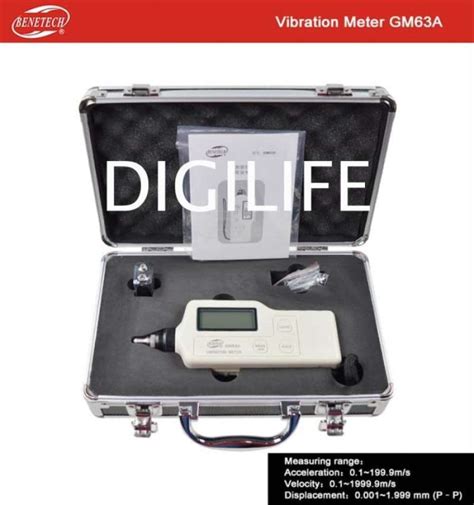 Promo Vibration Meter Gm63a Benetech Vibrometer Tester Gm 63a Gauge Diskon 23 Di Seller Rabatan