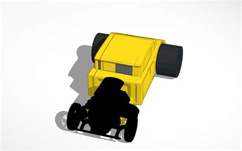 3d Design Copy Of Rat Rod Tinkercad