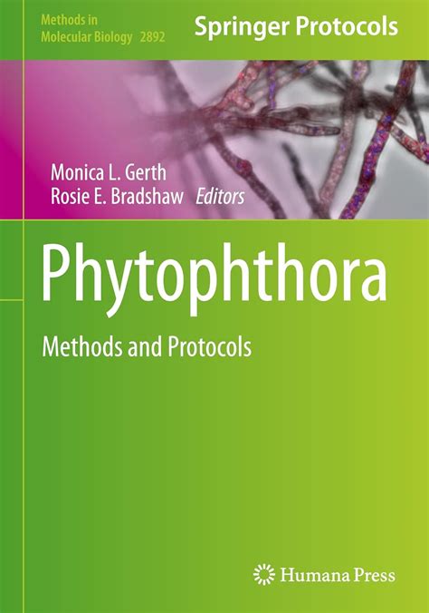Phytophthora Methods And Protocols Methods In Molecular Biology 2892 Gerth Monica L