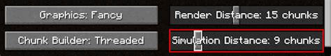 Simulation Distance In Minecraft Apex Hosting
