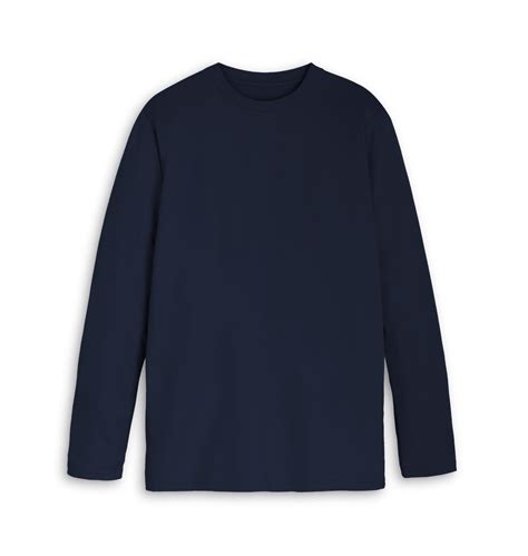 Mens Organic Cotton Long Sleeve T Shirt Mens Tee Rapanui