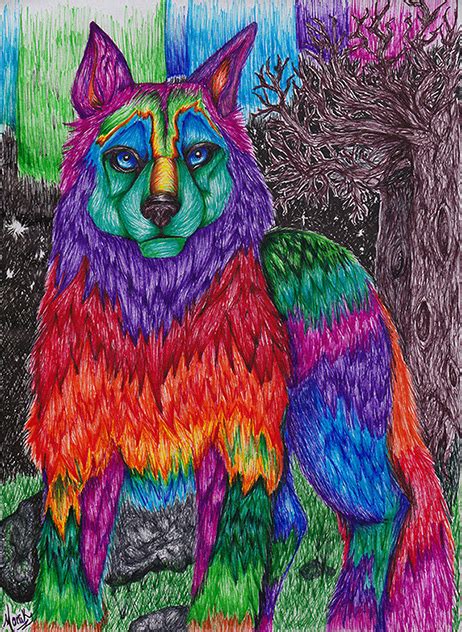 Boreal Wolf On Behance