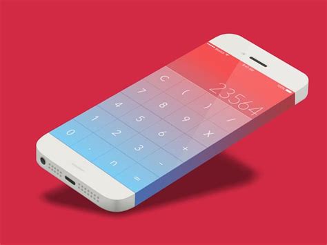 43个计算器app界面ui设计 设计之家