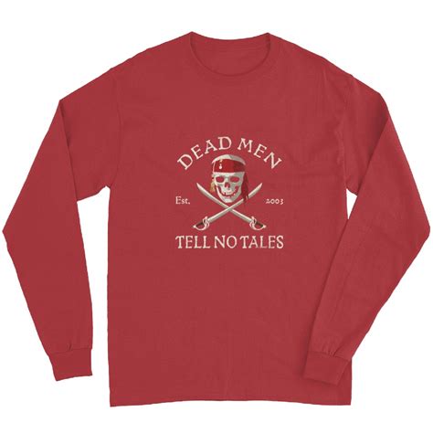 Disney Pirates Of The Caribbean Dead Men Tell No Tales Long Sleeves