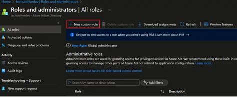 How To Create Custom Rbac Role In Intune For Laps Password