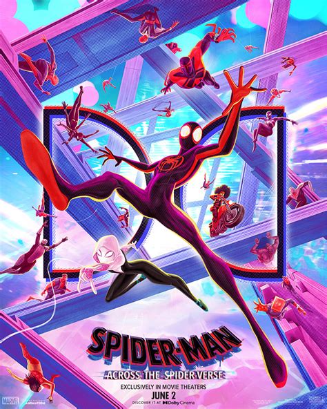 Spider Man Across The Spider Verse Posters Halcyon Realms Art Book