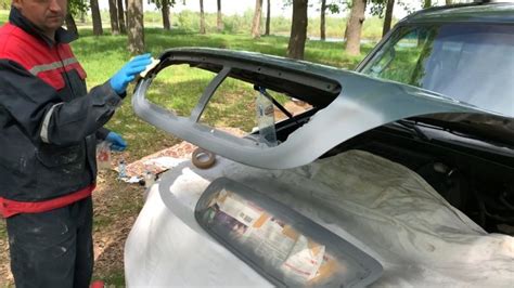 Как покрасить автомобиль без спецоборудования своими руками