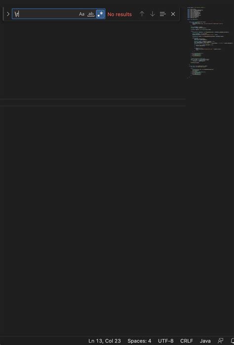 Search CTRL F With Regex Enabled Not Finding R Issue 189245