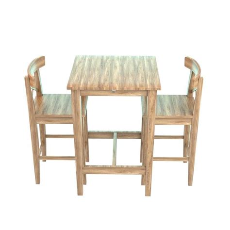 나무 테이블과 의자 3d 모델 25 Unknown Blend Fbx Ma Obj Max Free3d