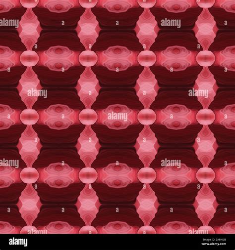 Colorful Seamless Repeatable Pattern With Indian Red Dark Red And Dark