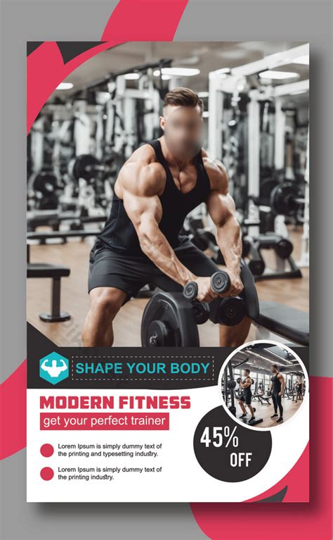 Fitness Gym Flyer Template Ai Free Download Pikbest