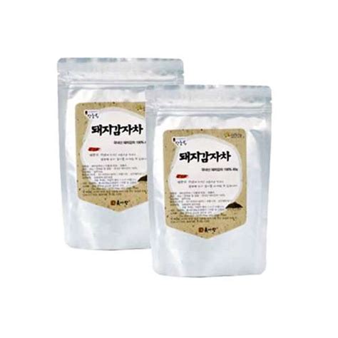 국산 돼지감자차 200g 40gx5개 국내산 지퍼백 위핑