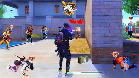 Deadly Battle😈 In Solo Vs Squad🔥 90 Headshot Rate ⚡ Free Fire Full