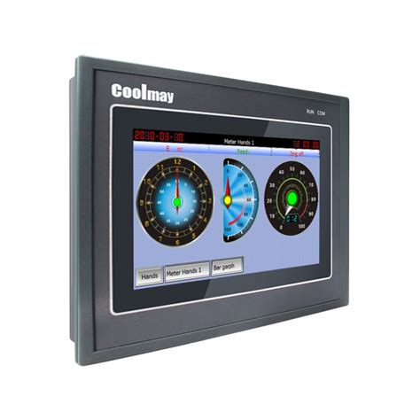 7 Inch HMI 16 Channels PT100 PLC HMI Combo 16AI 8AO Analog Mini USB