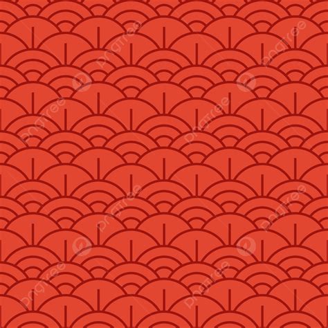 Seamless Pattern Fish Wave Scale Background Background Wallpaper