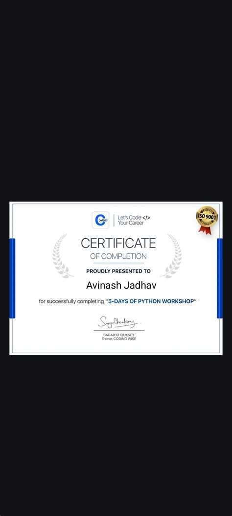 Avinash Jadhav On Linkedin Python Codingwise Workshop