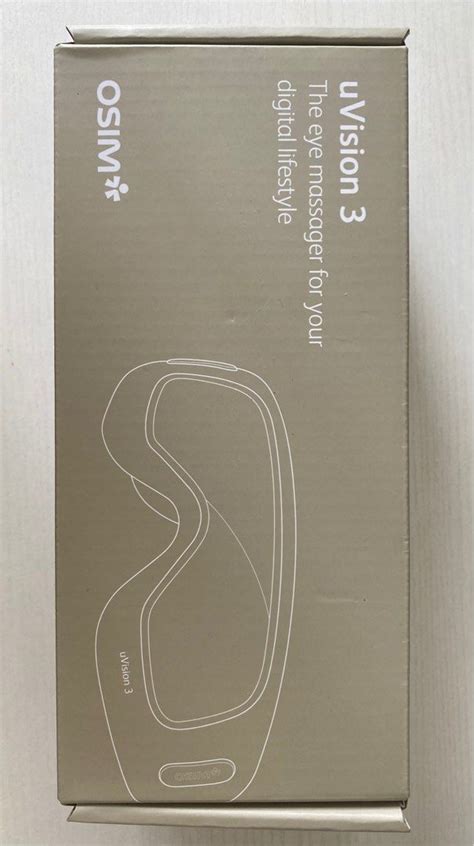 New Osim Uvision3 Health And Nutrition Massage Devices On Carousell