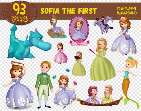 Sofia The First Clipart Sofia The First Characters Sofia The Etsy