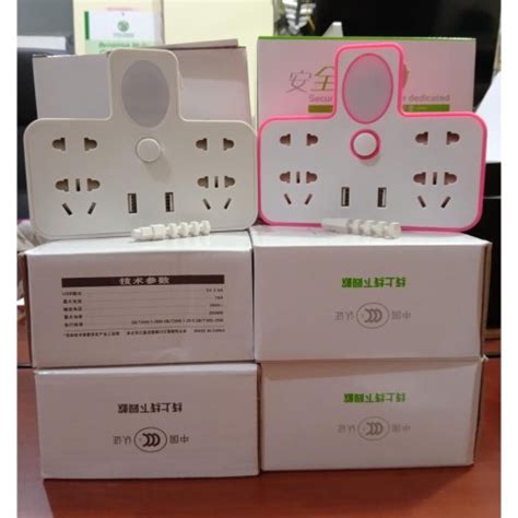 Jual Multifungsi Stekker Stop Kontak Colokan Adaptor Usb Port Led Kota Surabaya Lucky