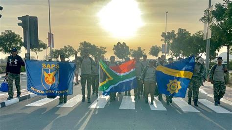 Saps Special Task Force Clinches 9th Spot In Uae Swat Challenge