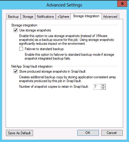 Veeam Storage Snapshots And NetApp Virtual To The Core