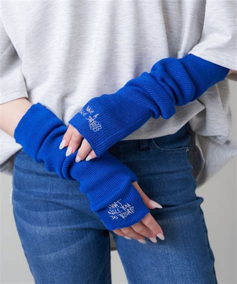 Spinns（スピンズ）の「刺繍リブアームカバー（アームカバー）」 Wear