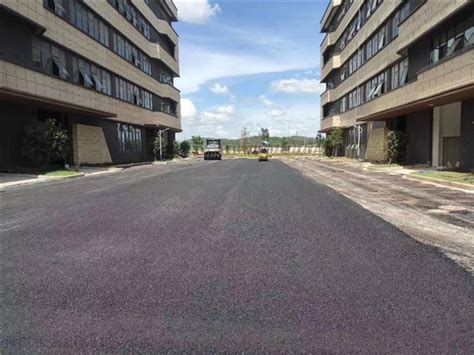 园区沥青工程 工程案例 深圳市路建建设工程有限公司
