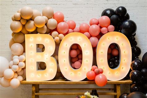 A Beautiful Blush Boo Bash For The Babes Beijos Events