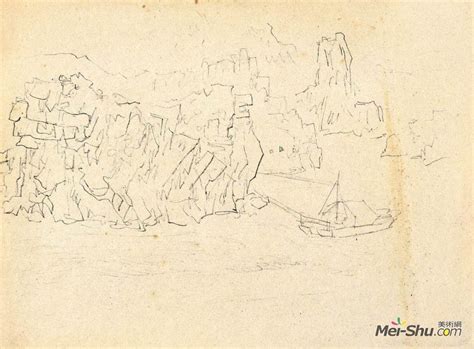 三门峡写生14赵望云中国画作品欣赏 名画欣赏 美术网 Mei shu