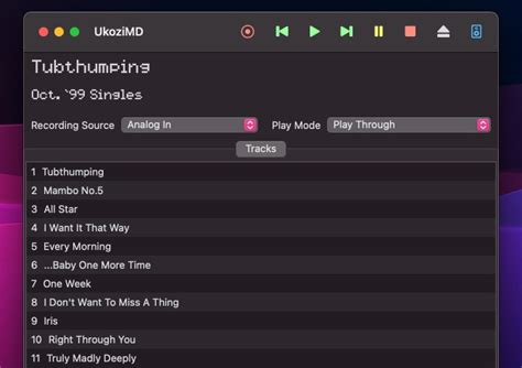 Non NetMD MiniDisc Remote Editor