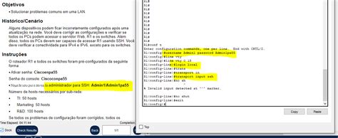 Solved Packet Tracer Activity Problem Cisco Community