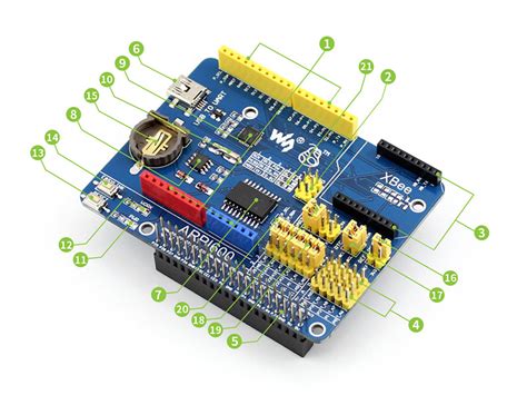 Raspberry Pi 4 Model B Sensor Kit ARPI600 Adapter Board 13x Popular