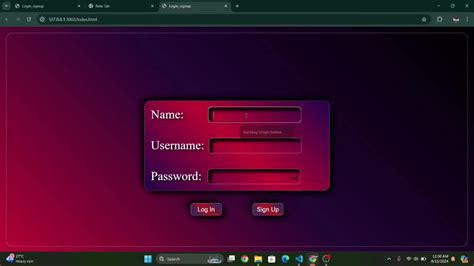 how i built a login signup interface kartikey singh gahlot posted on