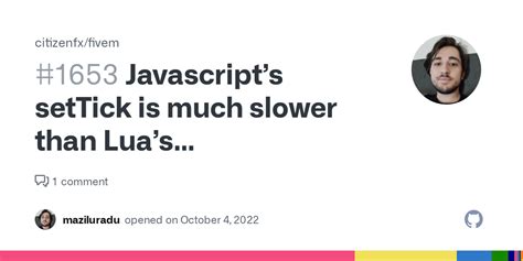 Javascripts Settick Is Much Slower Than Luas Citizencreatethread