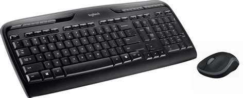 Logitech Mk320 Full Size Wireless Membrane Keyboard And Mouse Bundle