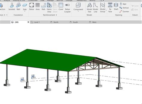 Aman Kumar On Linkedin Revitstructure Industrialshed Revit Bimmodeling Bim