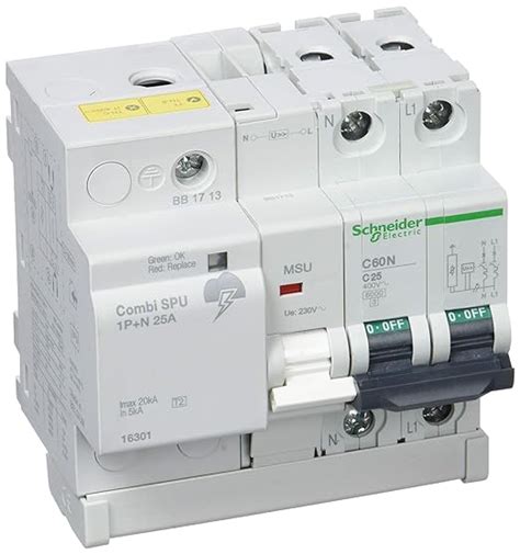 Schneider Electric 16301 Combi Spu 1pn 25a Amazones Bricolaje Y
